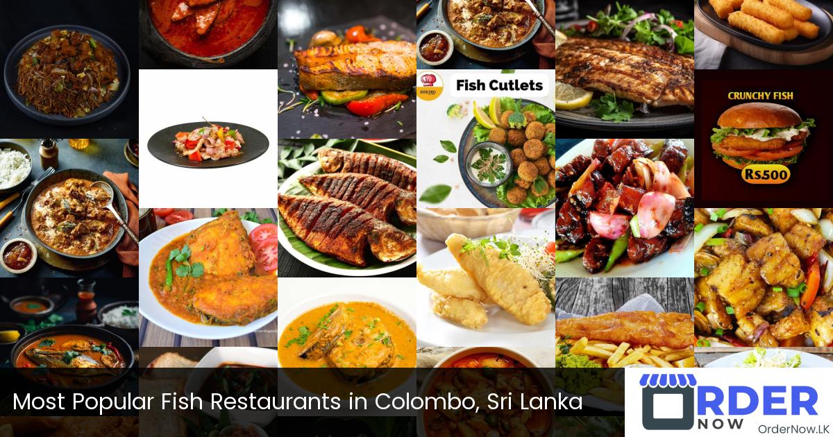 Most Popular Fish In Colombo Restaurants in Sri Lanka | OrderNow